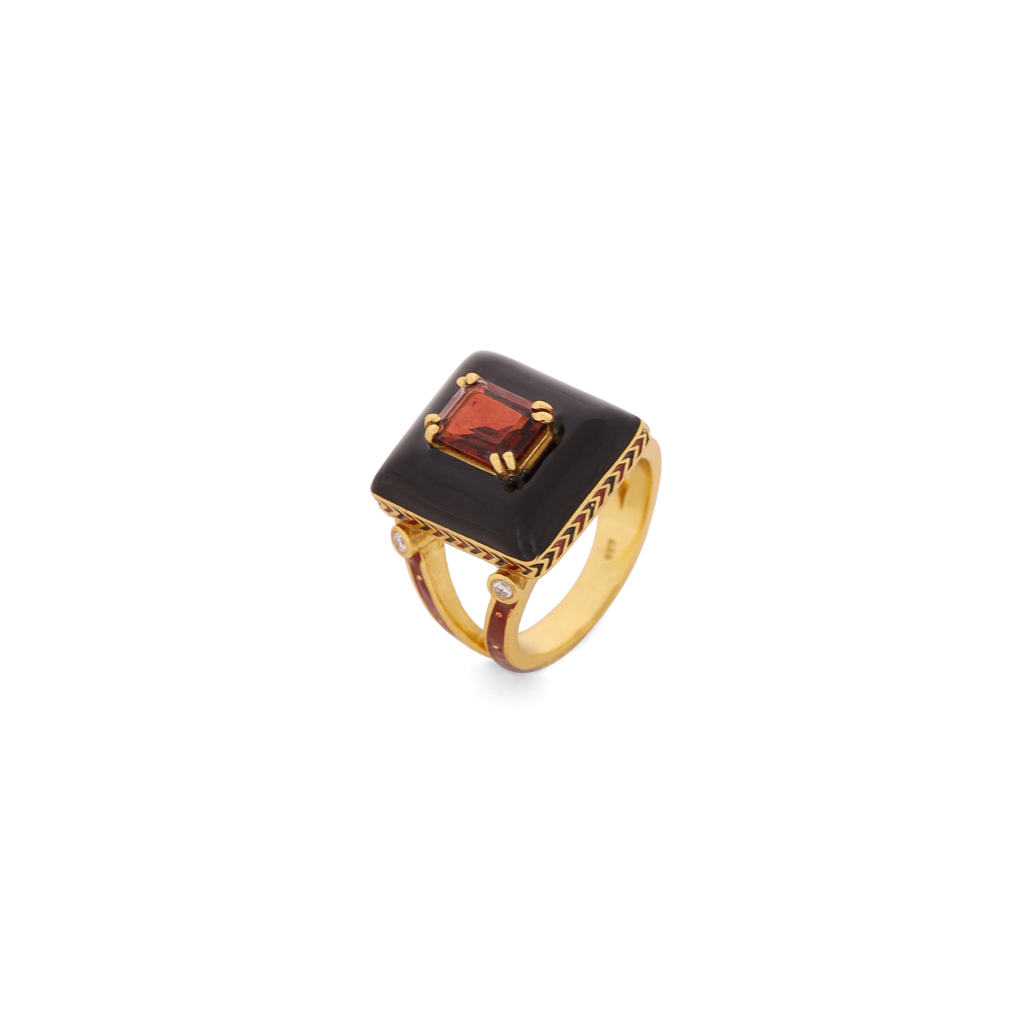 Buy Garnet Sora Ring - Azga