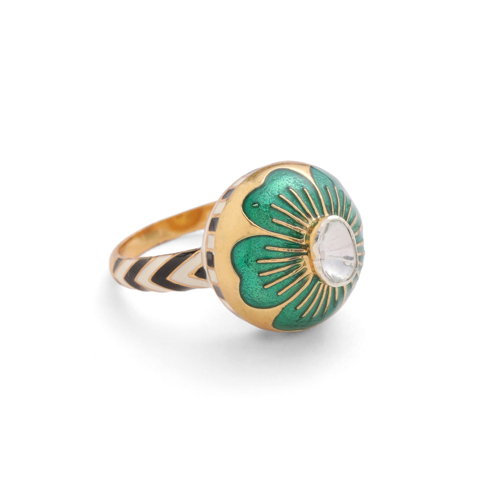 Buy Mist Green Palermo Dream Ring - Azga