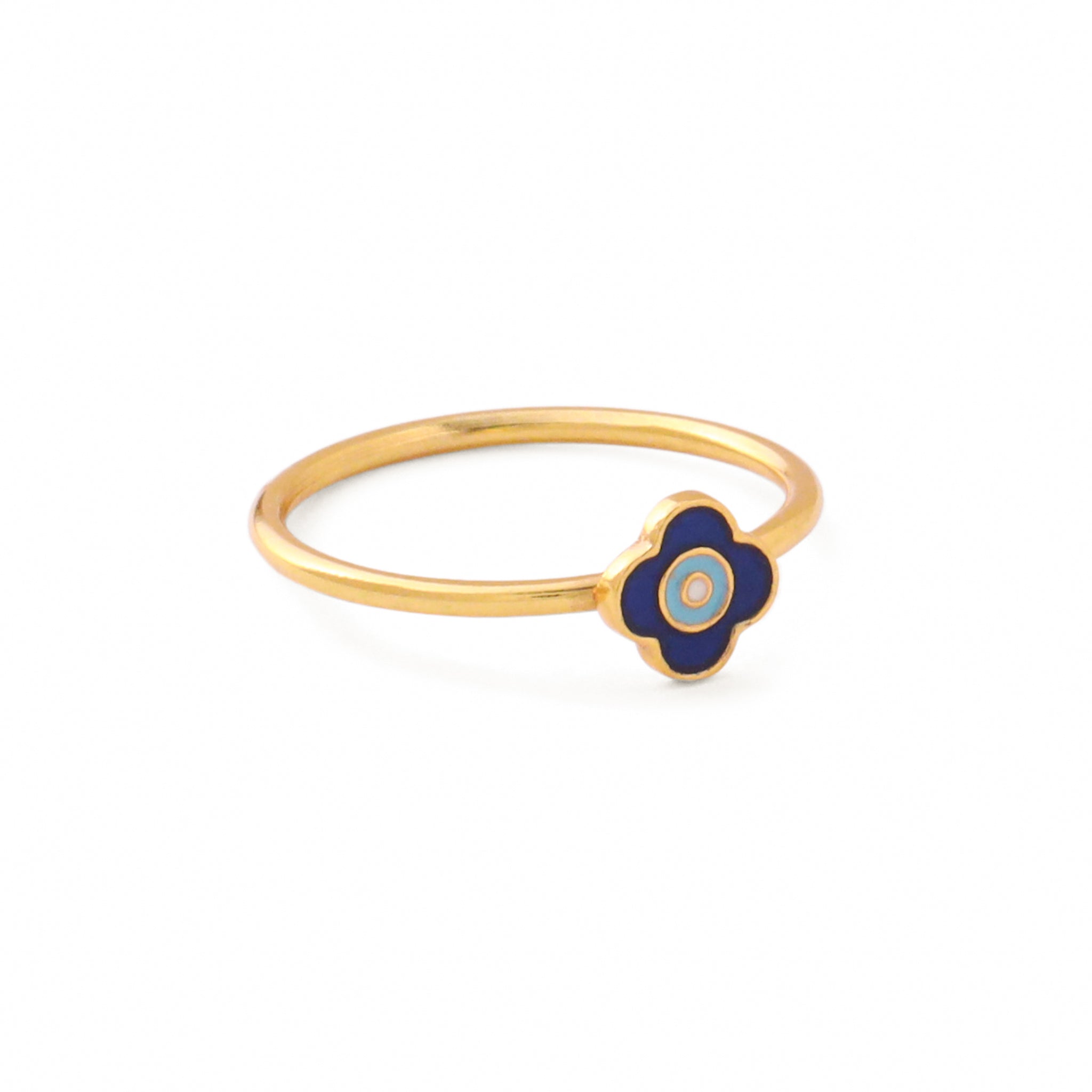 Buy Blue, Turquoise, Ivory Flore Petite Band - Azga
