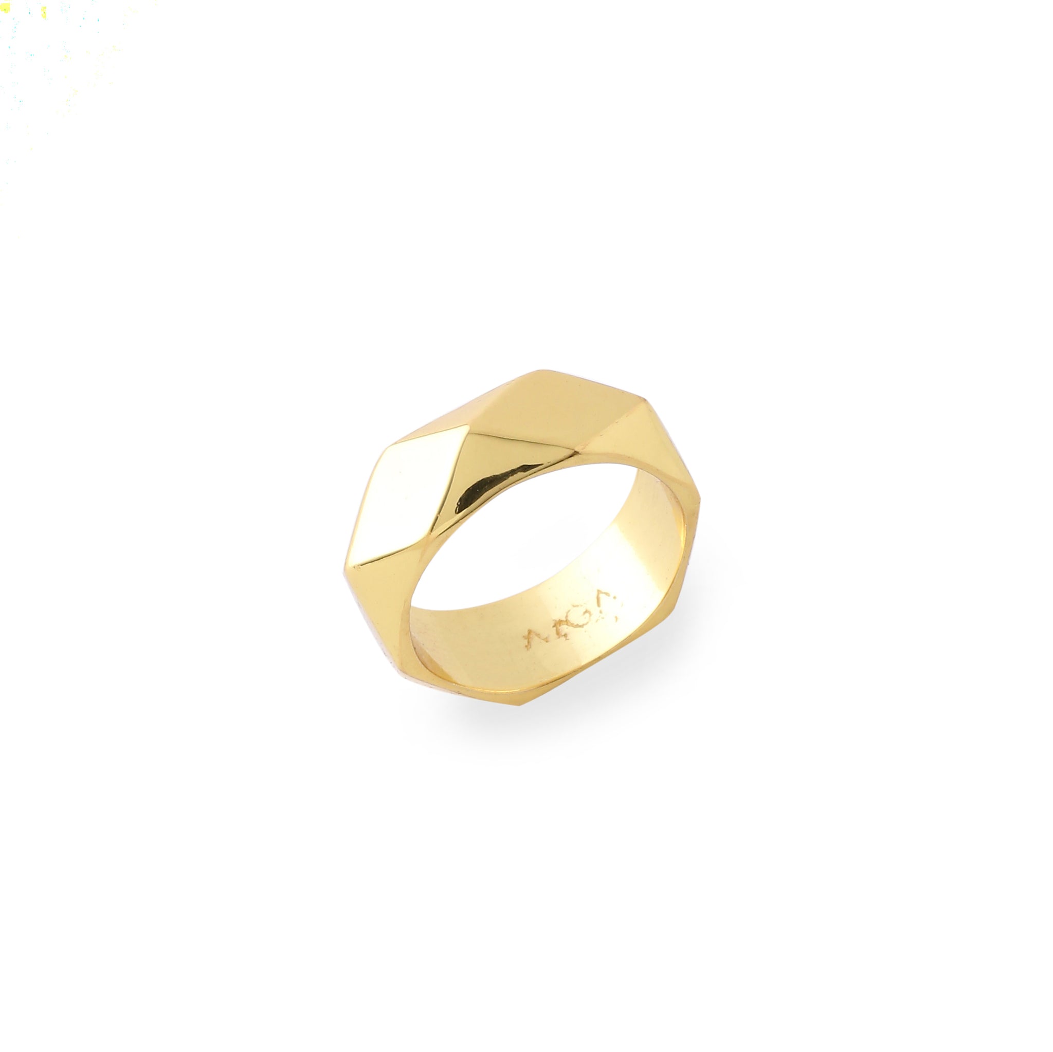 Buy Gold Cuban Ring - Azga
