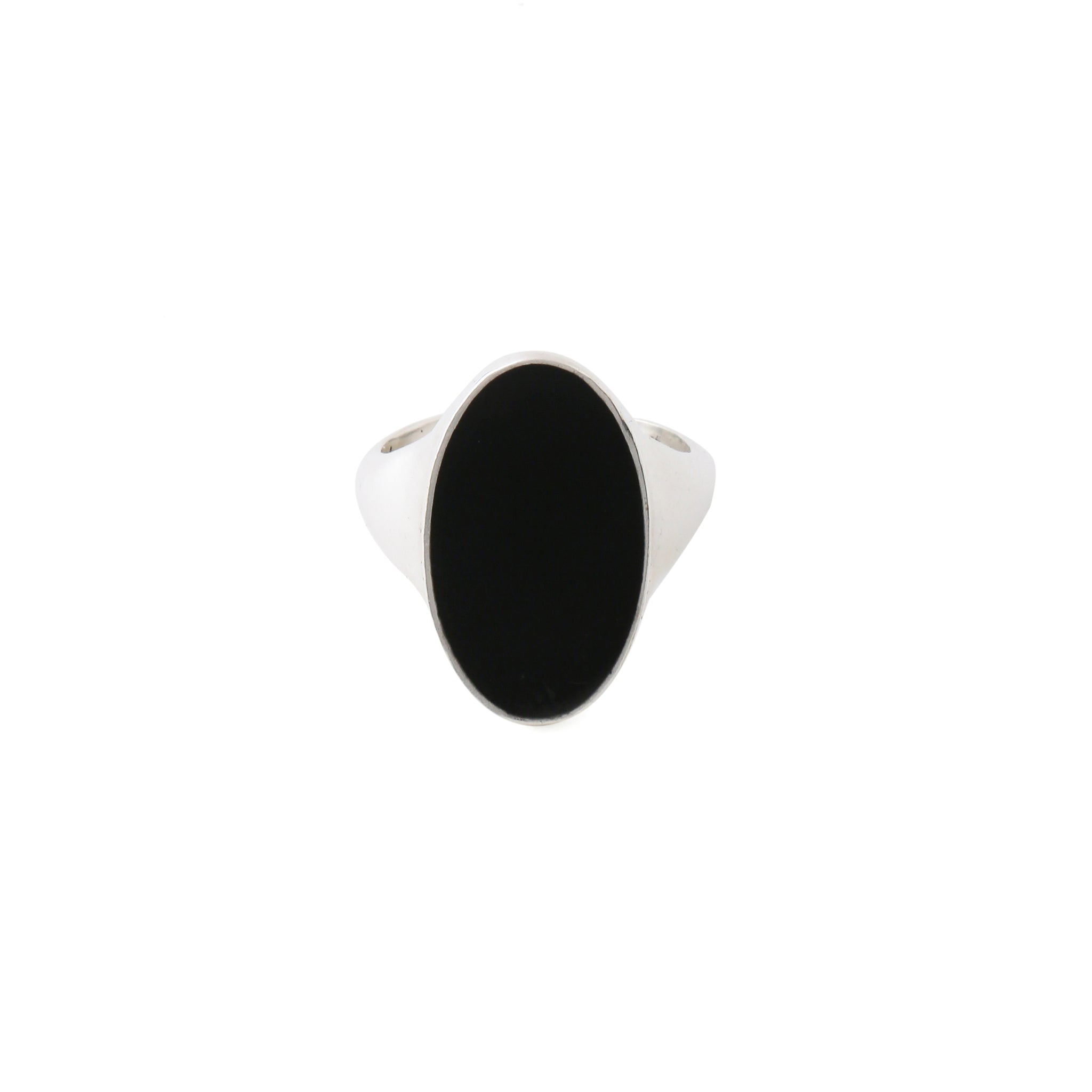 Buy Noir Classic Enamel Ring - Azga